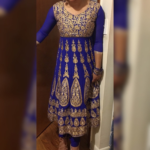 Salwar Kameez | Dresses | Salwar Kameez Royal Blue 3 Piece | Poshmark